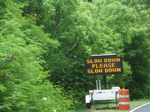 Warning Signs Installed on Centerline Road | St. John Tradewinds News